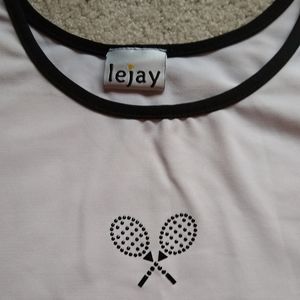 Vintage | Tops | Vintage Lejay Tennis Crop Xs | Poshmark